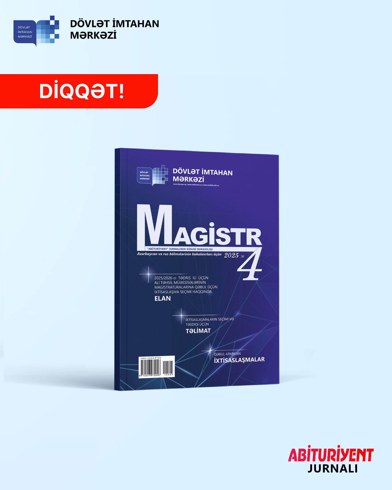 Abituriyent jurnalının online satış sistemii